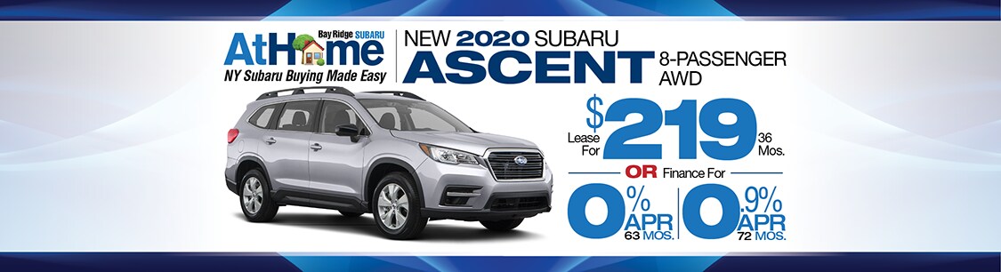 Subaru Ascent 2020 Special from Bay Ridge Subaru | Ascent Lease Special ...