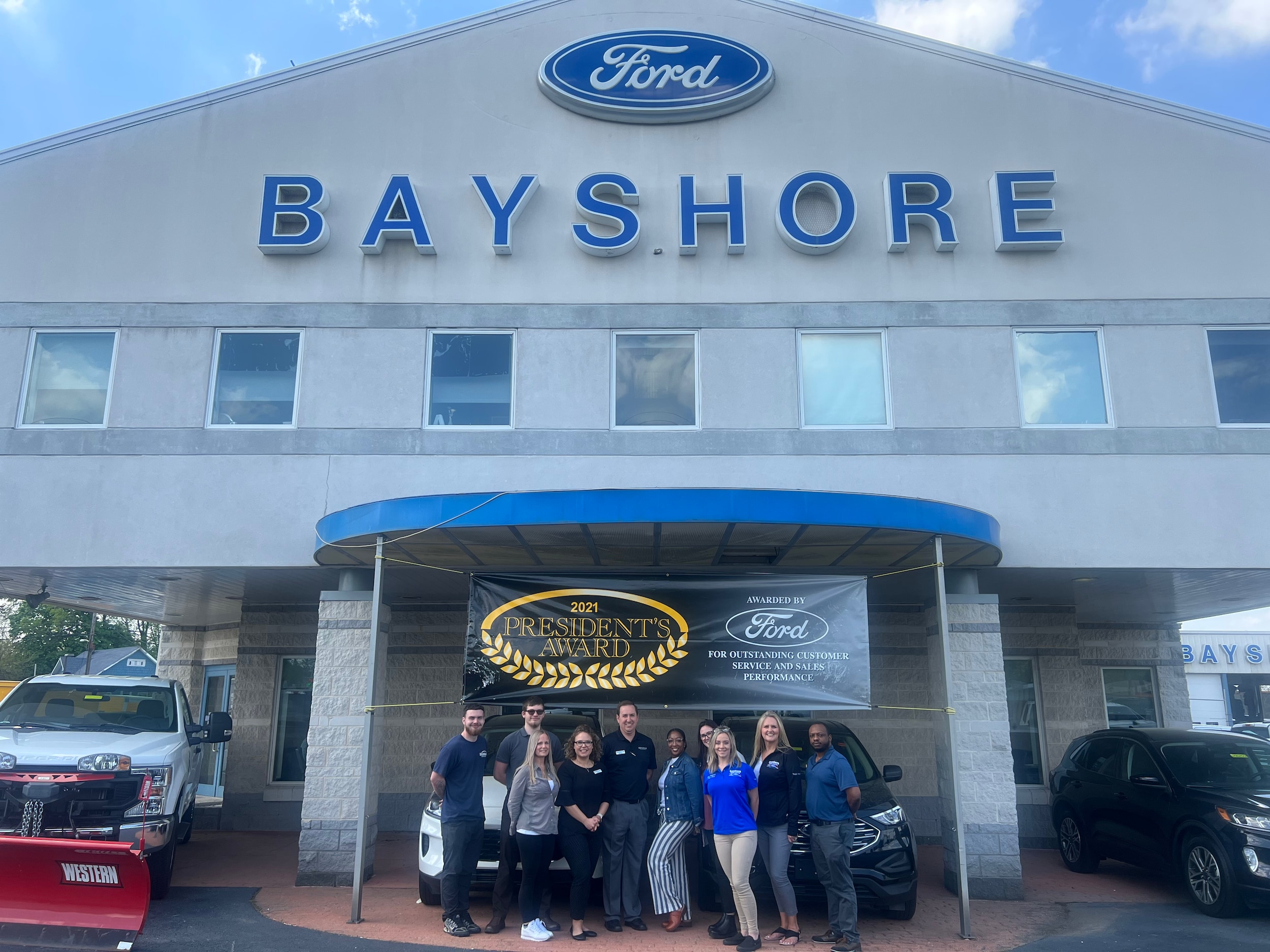 President's Award | Bayshore Ford Truck Sales