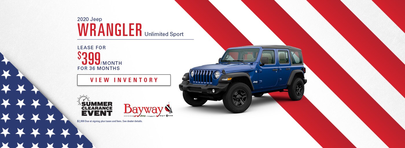New and Used Chrysler, Dodge, Jeep and Ram Dealer Pasadena | Bayway ...