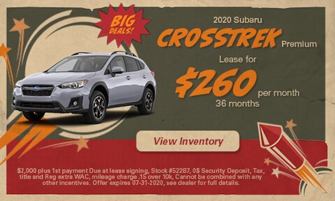New Vehicle Specials near Omaha NE | Beardmore Subaru