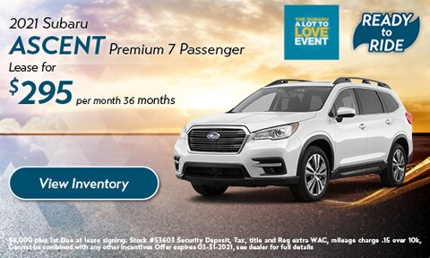 New Vehicle Specials near Omaha NE | Beardmore Subaru