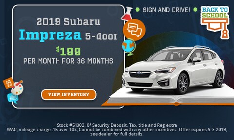 New Vehicle Specials near Omaha NE | Beardmore Subaru