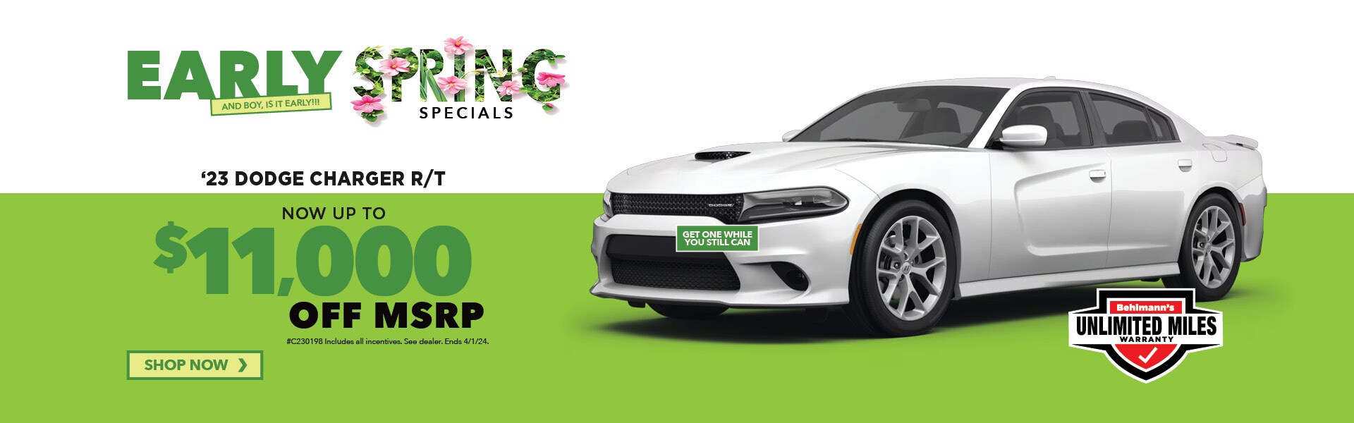 Monthly Specials | Behlmann Chrysler Dodge Jeep Ram