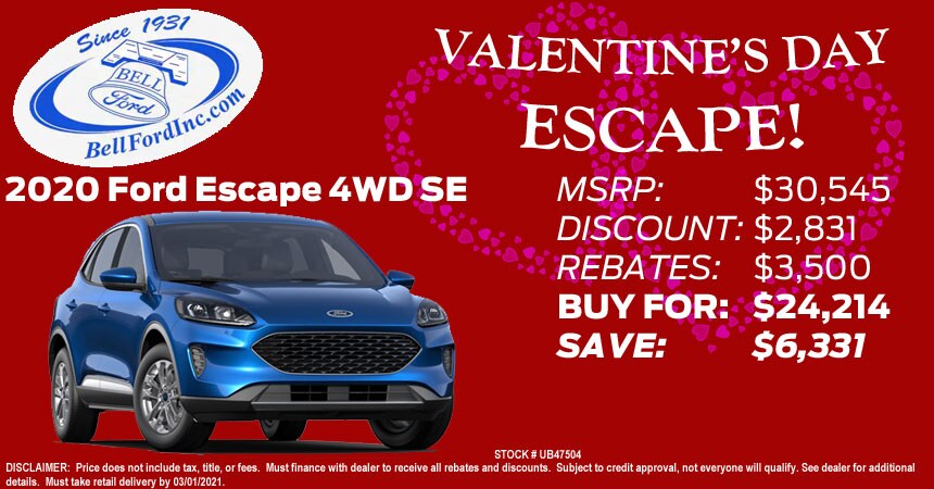 BELL FORD - TRADE UP FOR A NEW RIDE EVENT | Bell Ford