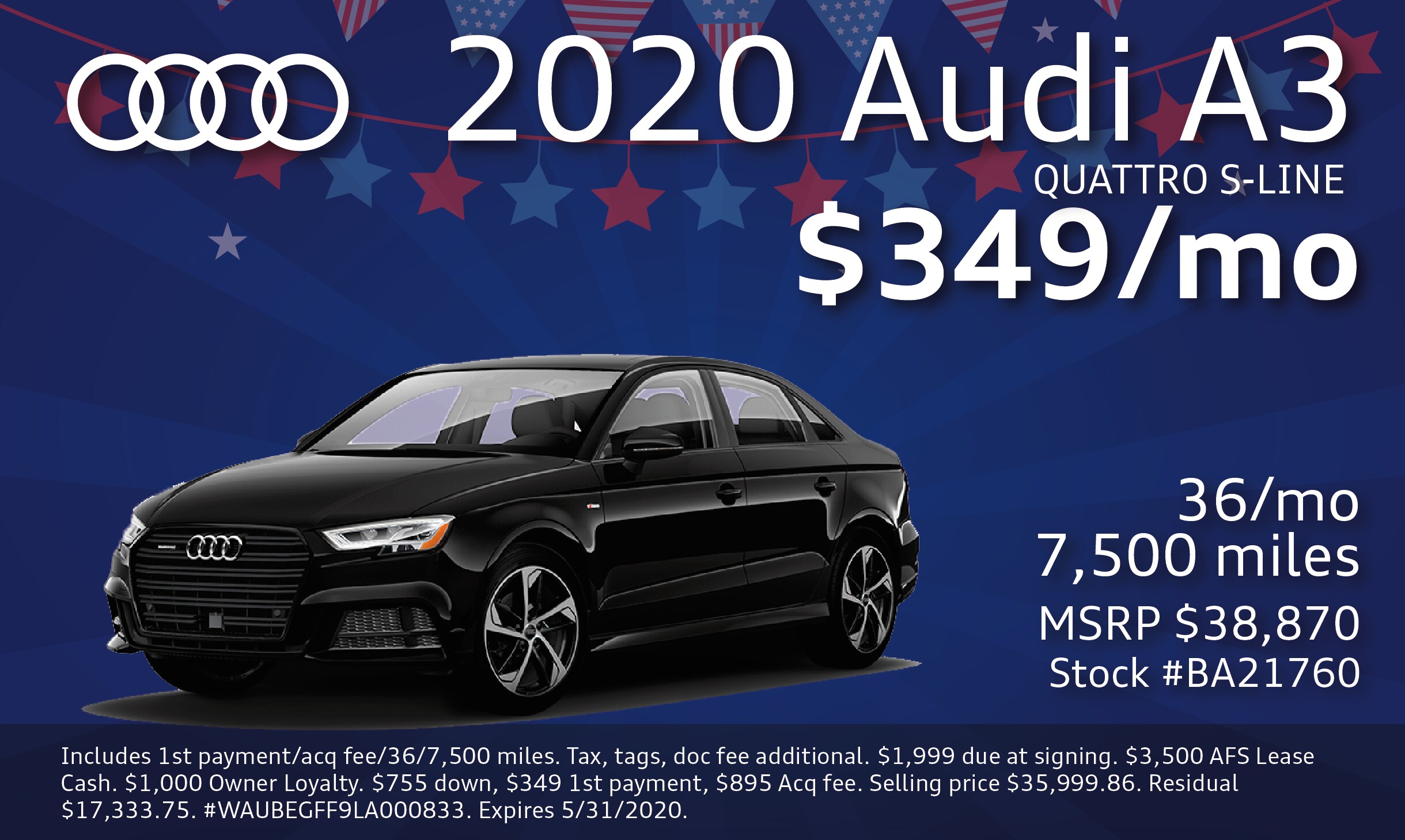 New Audi Lease Specials Edison NJ | New Car Deals