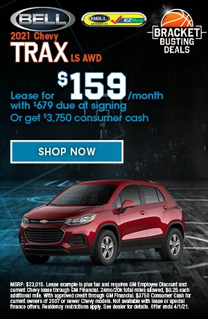 New Vehicle Specials | BELL CHEVROLET, INC.
