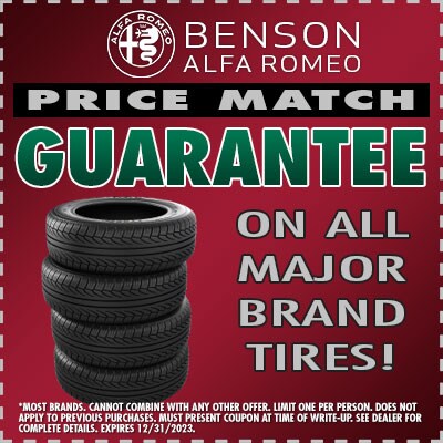 Vehicle Parts Specials | Benson Alfa Romeo