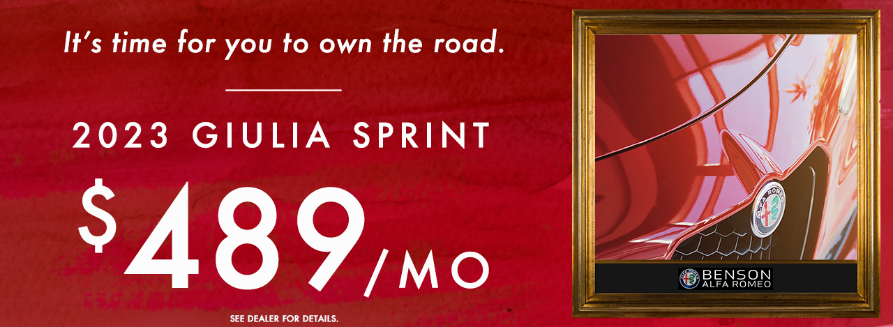 Benson Alfa Romeo | New & Used Luxury Car Dealership in Greer, SC