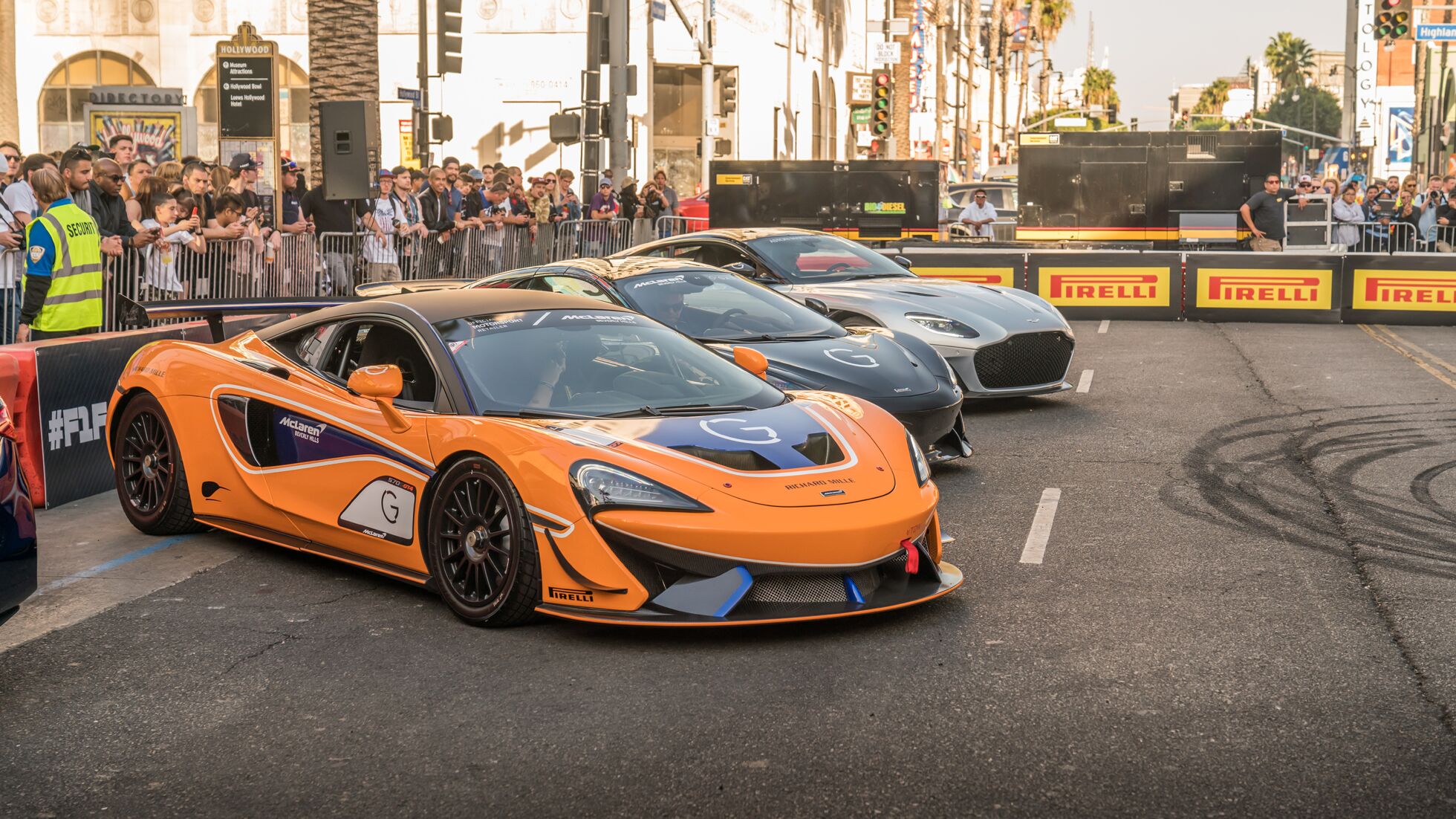 Formula 1 on Hollywood Blvd | O'Gara Coach Beverly Hills