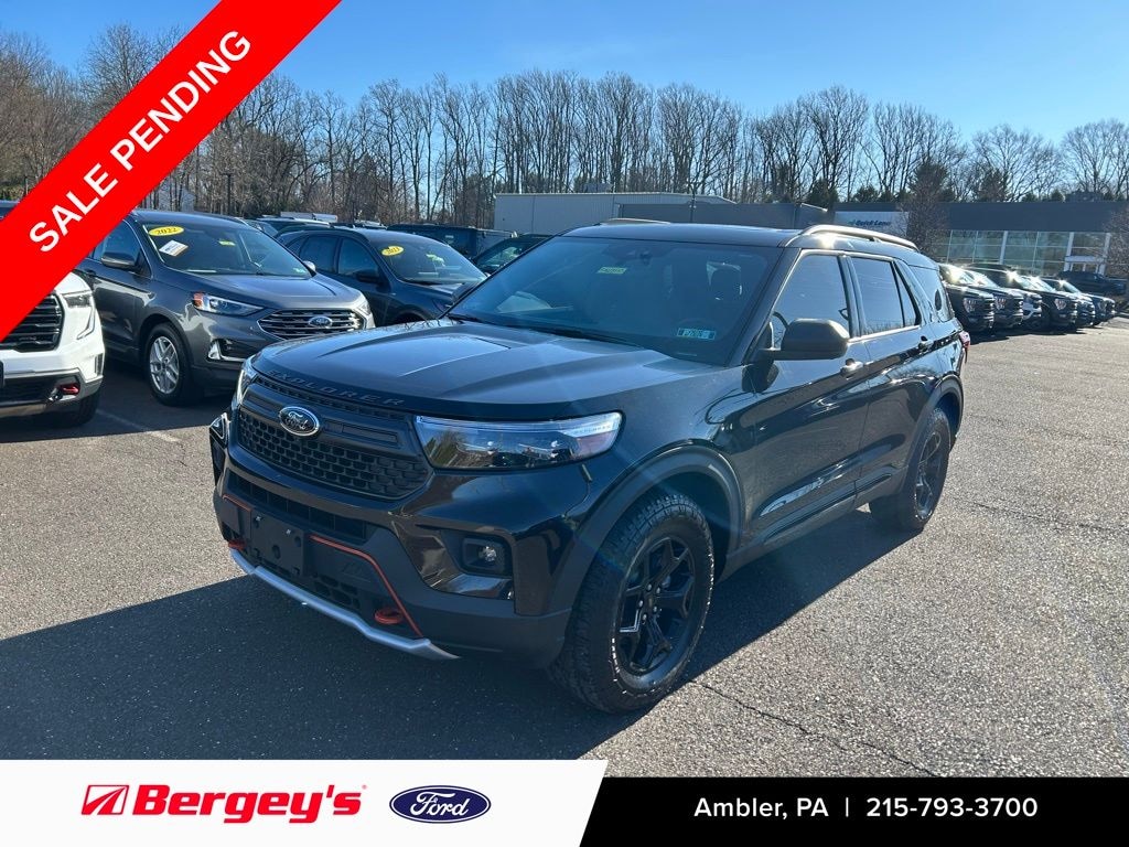 2022 Ford Explorer Timberline with Moonroof SUV | Agate Black Metallic ...