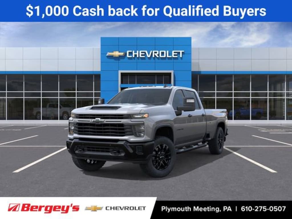 2026 Chevrolet Silverado 2500 HD Custom Truck | Sterling Gray Metallic ...