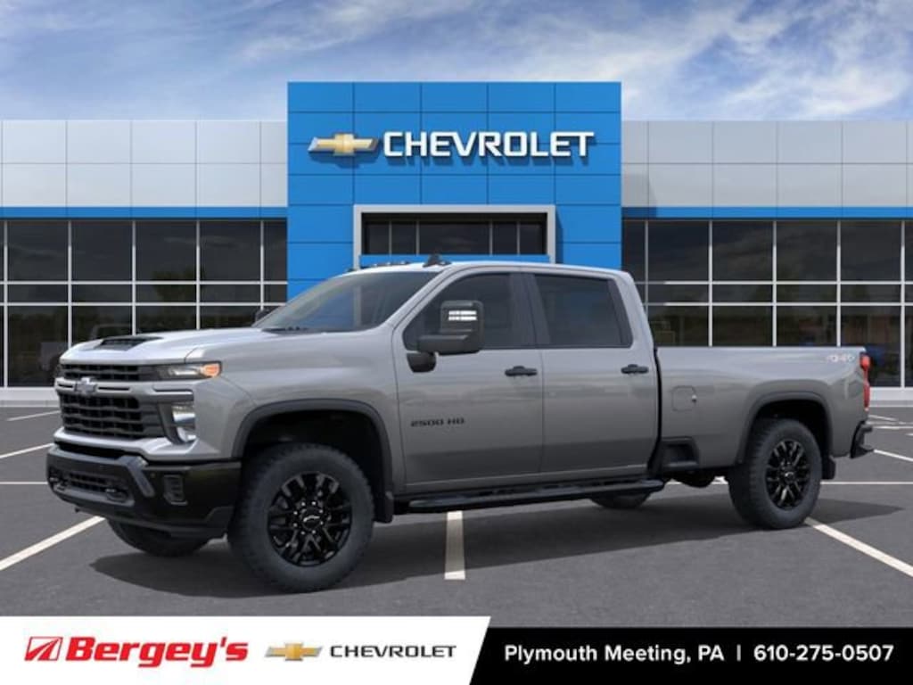2026 Chevrolet Silverado 2500 HD Custom Truck | Sterling Gray Metallic ...