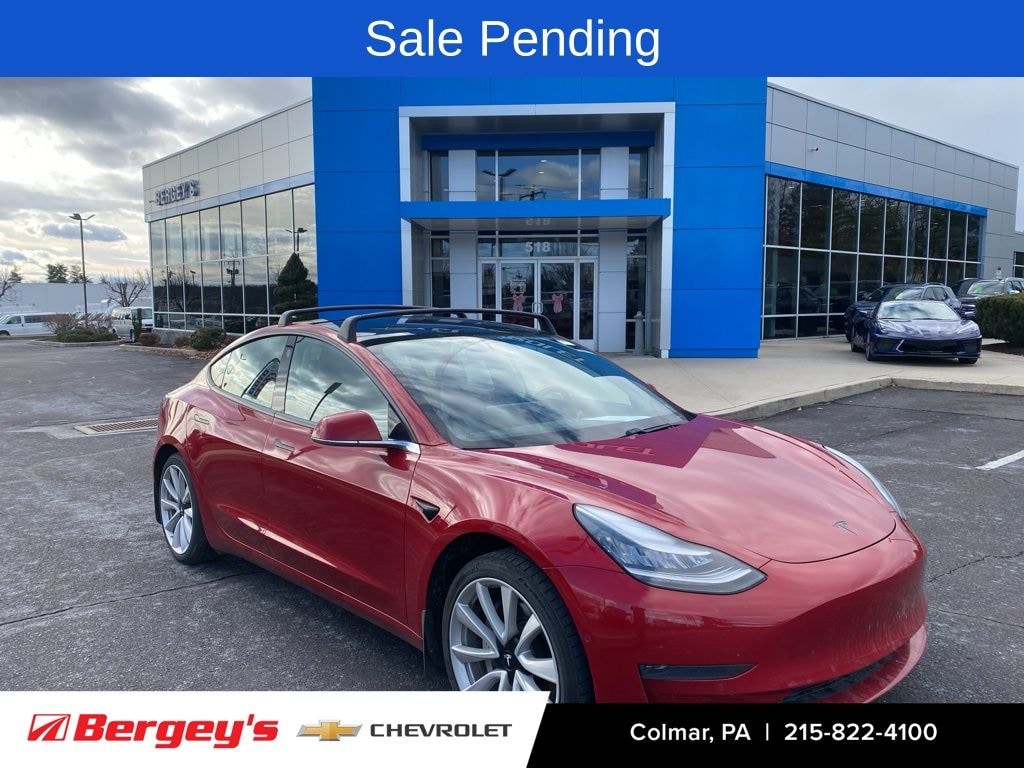 2019 Tesla Model 3 Mid Range Sedan | Red Multi-Coat | Bergey's Dodge ...