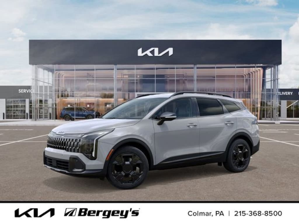 2026 Kia Sportage Hybrid X-Line SUV | Wolf Gray | Bergey's Kia in Colmar PA