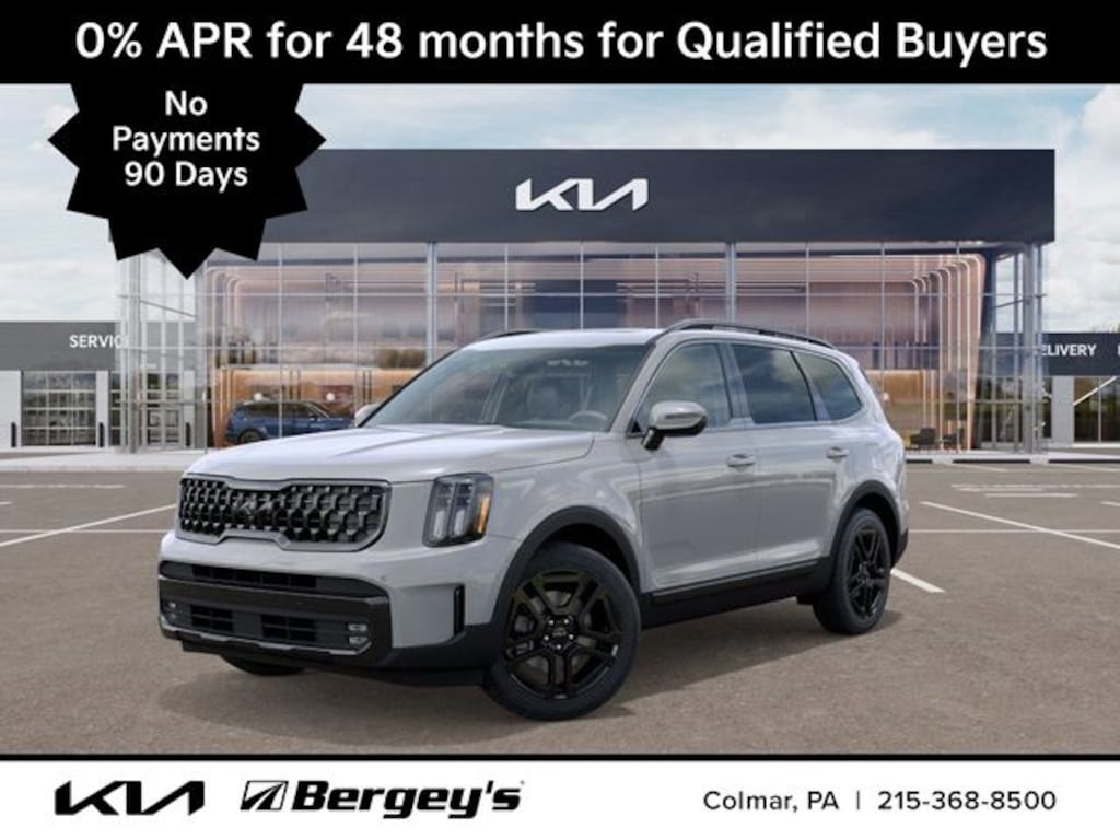 2025 Kia Telluride SX-Prestige X-Line SUV | Wolf Gray | Bergey's Kia in ...