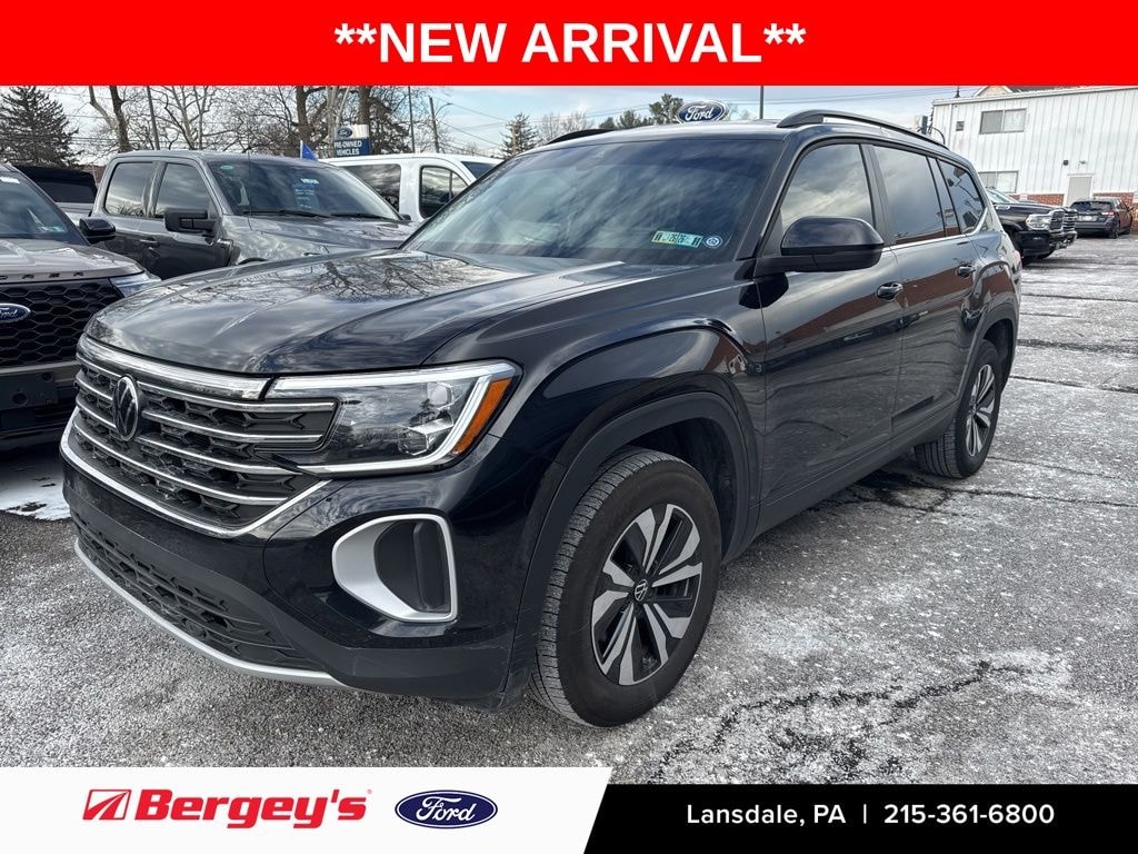 2024 Volkswagen Atlas 2.0T SE 4Motion AWD SUV | Deep Black Pearl ...