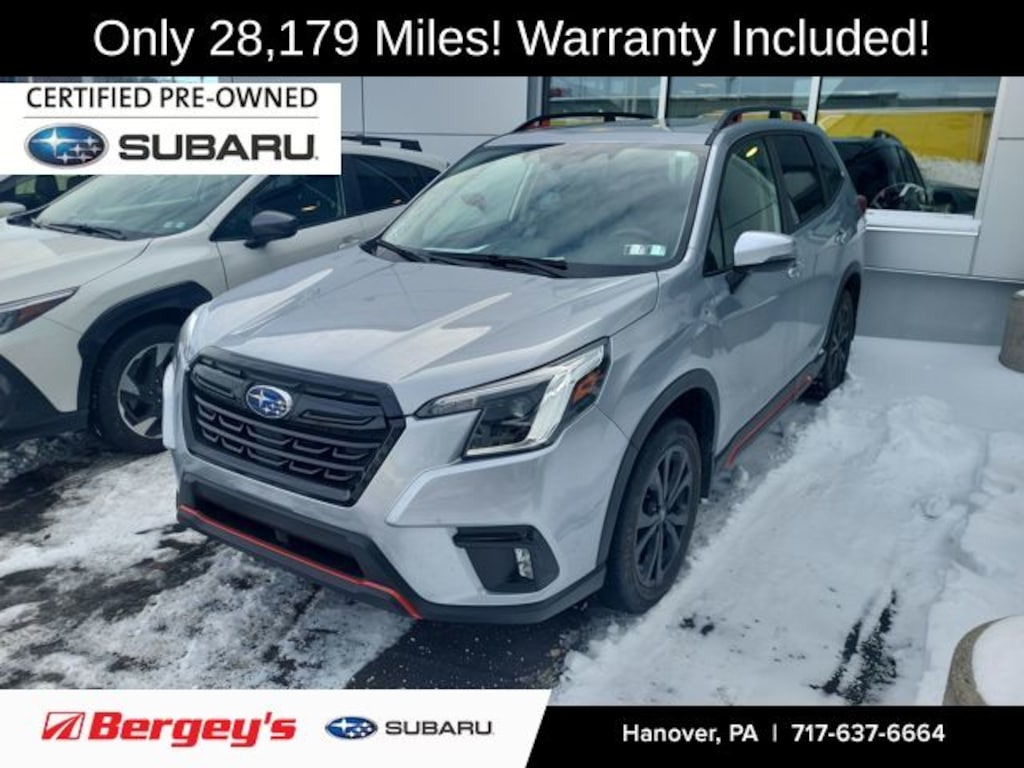2023 Subaru Forester Sport SUV | Ice Silver Metallic | Bergey's Dodge ...