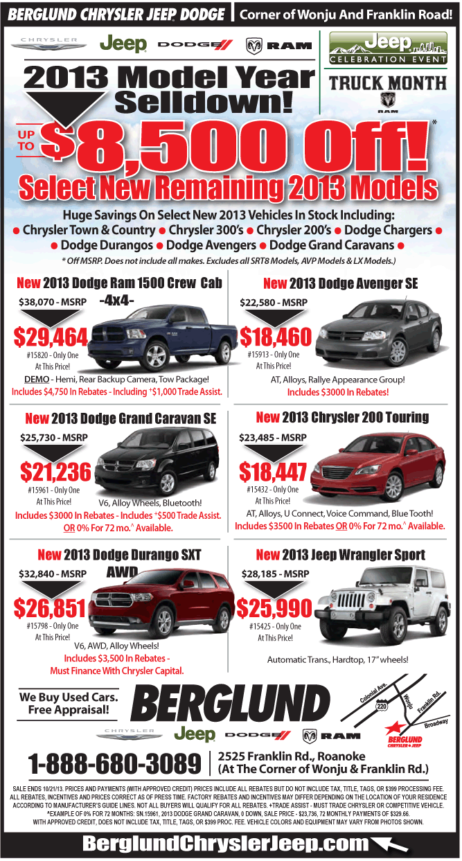 Weekly Newspaper Ads | Roanoke VA | Serving Lynchburg and Salem ...