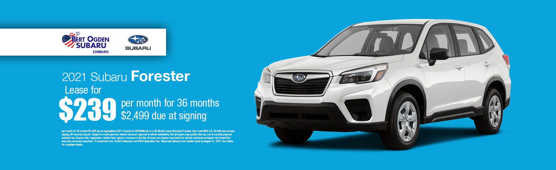 New & Used Subaru Dealer | Bert Ogden Subaru | Edinburg, TX