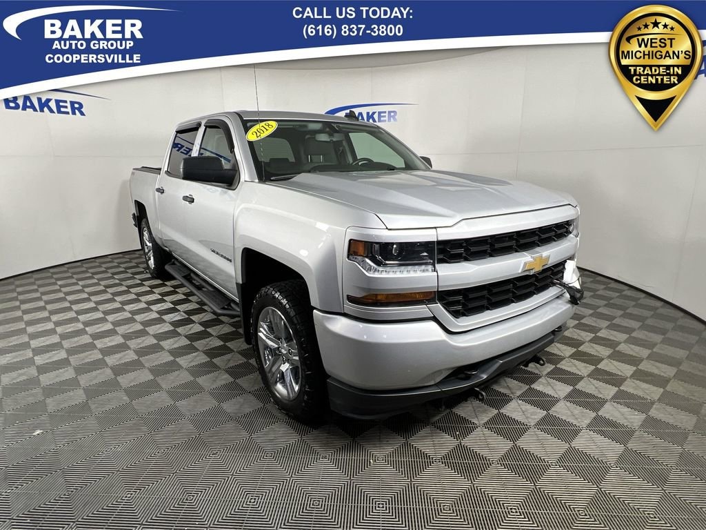 Used 2018 Chevrolet Silverado 1500 Silverado Custom For Sale | Lowell MI