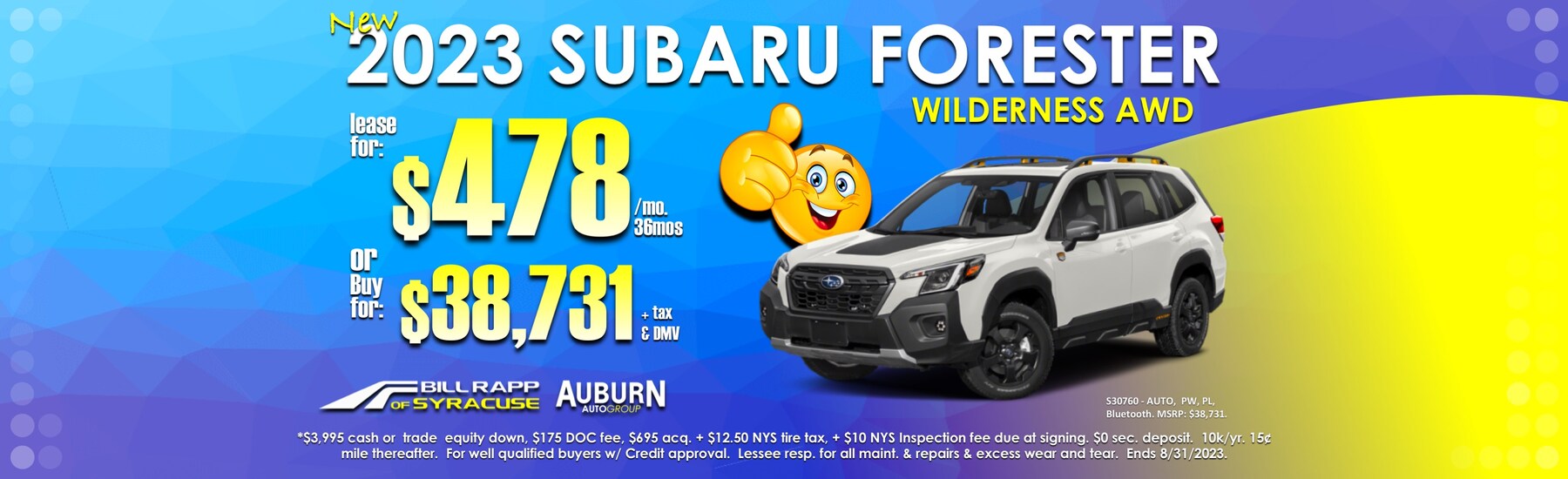 Bill Rapp Subaru | Syracuse, NY Subaru Retailer