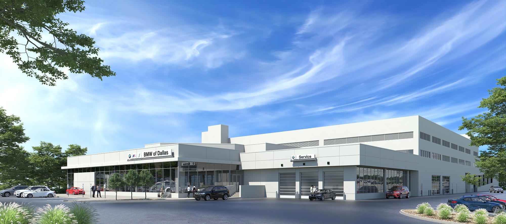 BMW of Dallas Under Construction