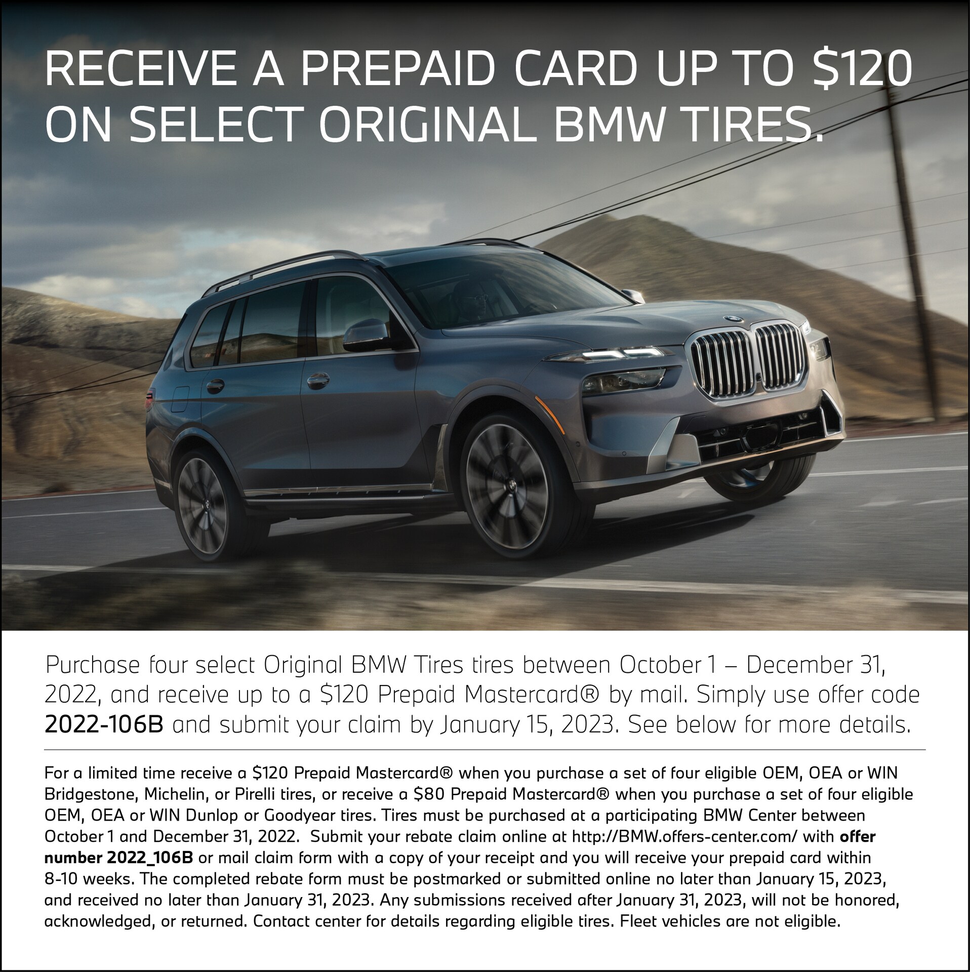 Tire Offer | BMW of Macon