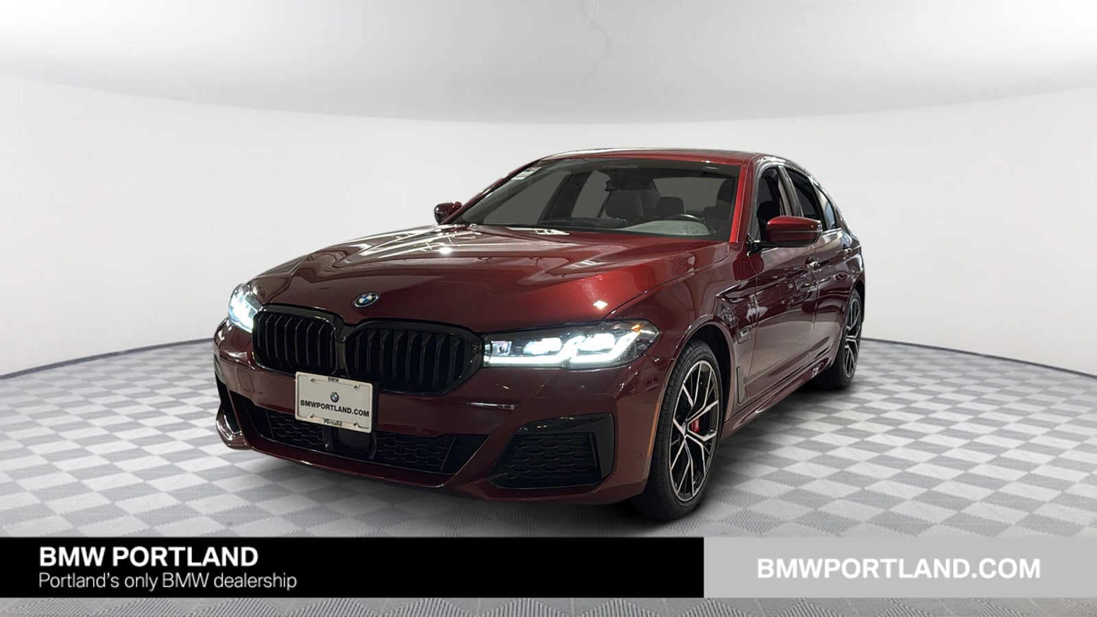 Pre Owned 2023 BMW 530e xDrive Sedan Aventurin Red Metallic For Sale in Portland OR Stock PCM01743S