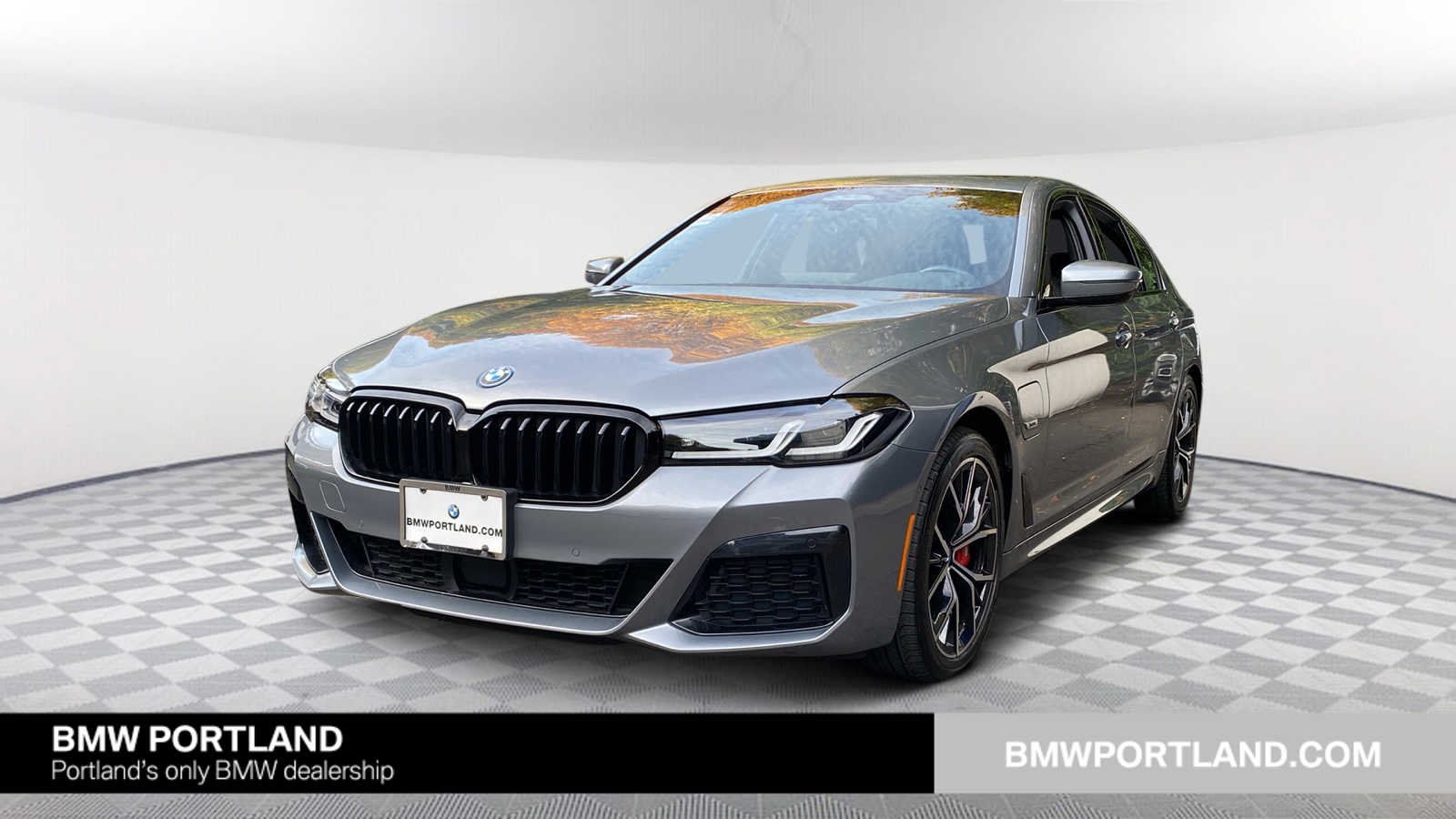 Pre Owned 2023 BMW 530e xDrive Sedan Skyscraper Gray Metallic For Sale in Portland OR Stock PCM03832S