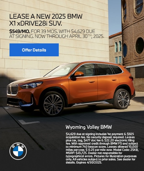 New BMW Lease Deals & Cars Specials Wilkes Barre PA | BMW of Wyoming Valley