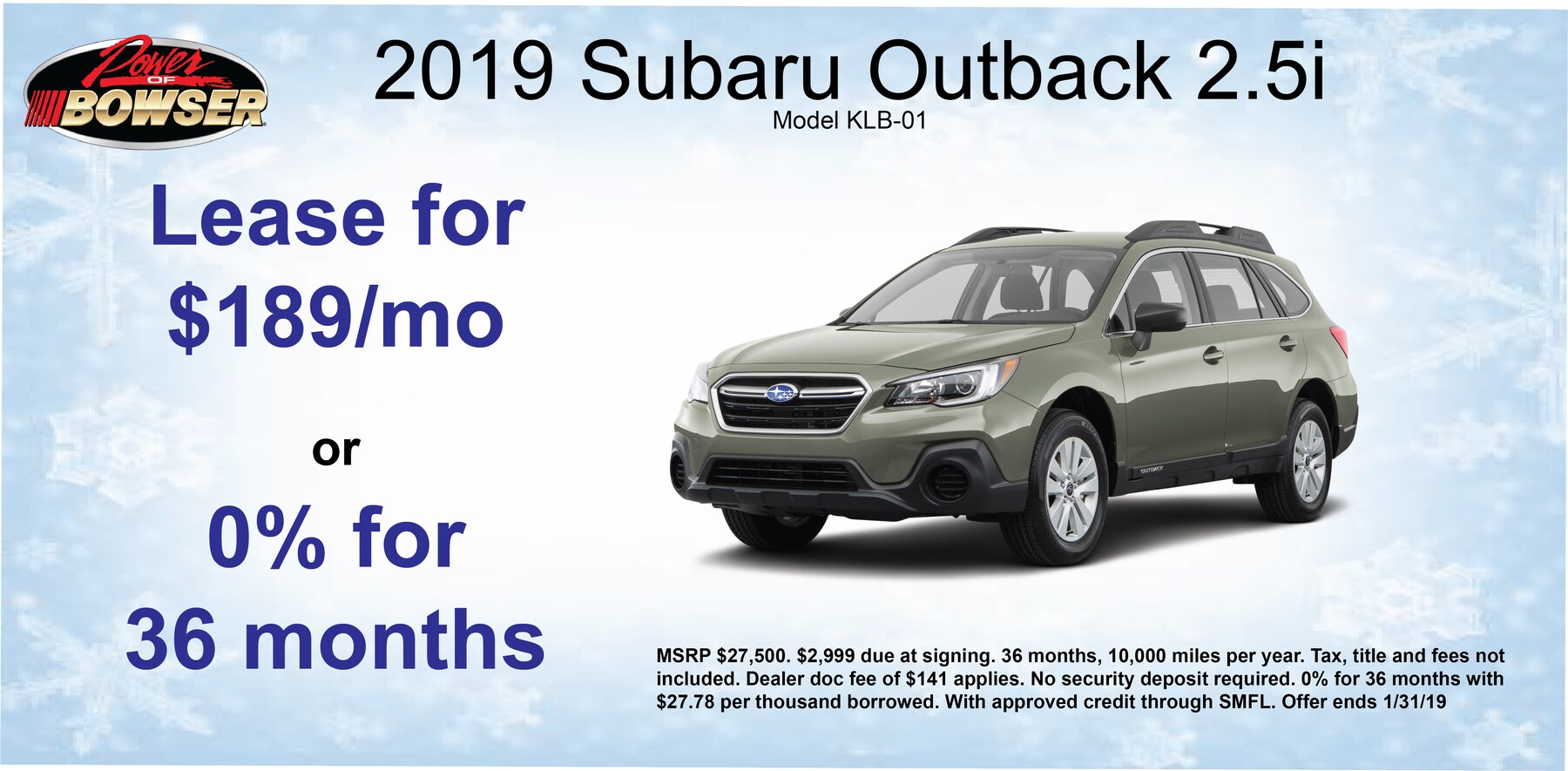Pittsburgh Area New Subaru & Used Car Dealer | Bowser Subaru in ...