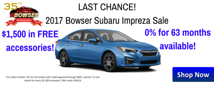 Pittsburgh Area New Subaru & Used Car Dealer | Bowser Subaru in ...