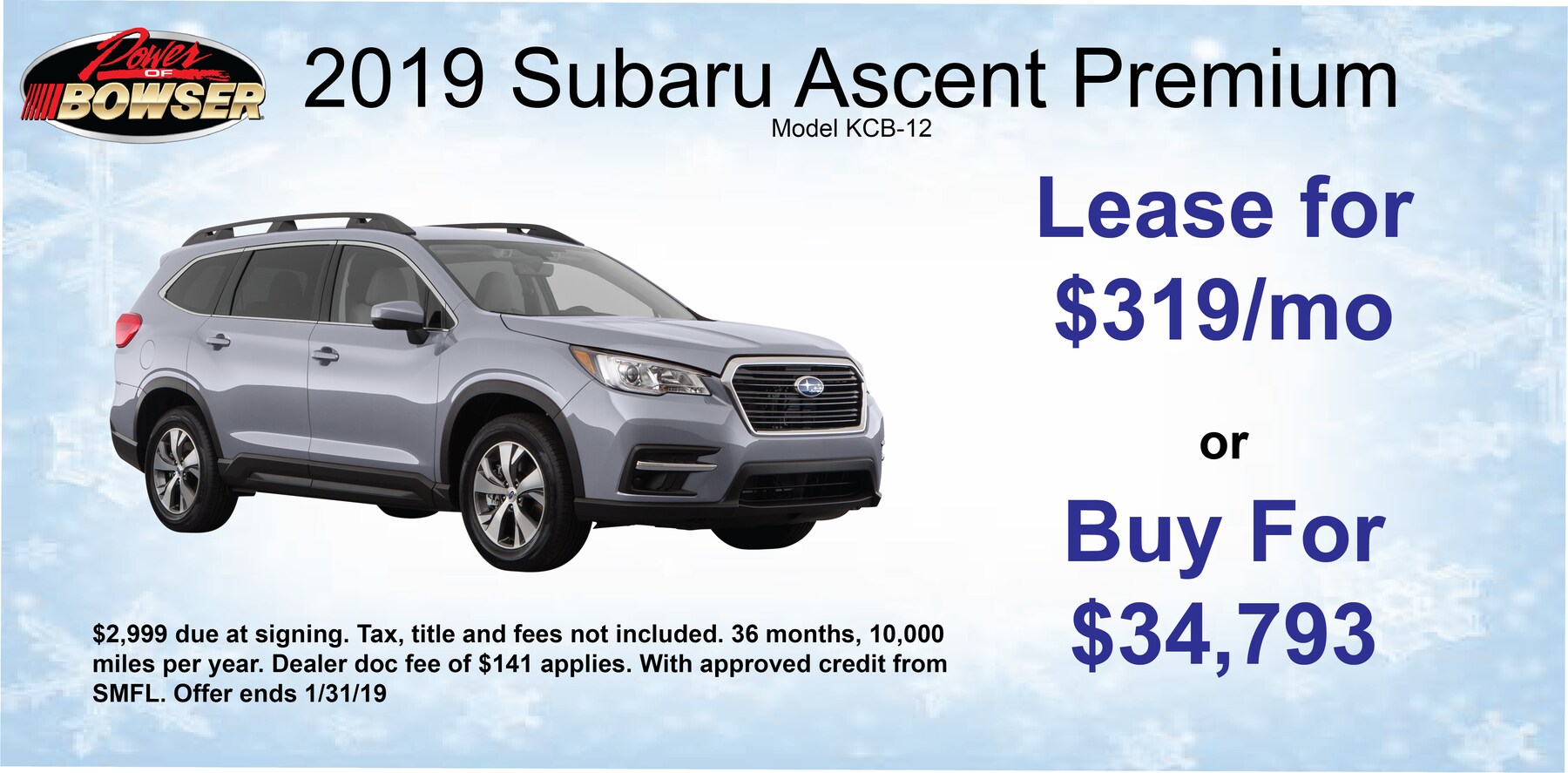 Pittsburgh Area New Subaru & Used Car Dealer | Bowser Subaru in ...
