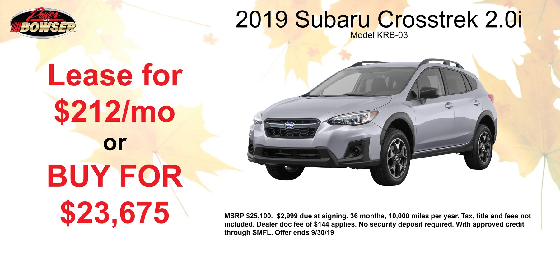 Pittsburgh Area New Subaru & Used Car Dealer | Bowser Subaru in ...