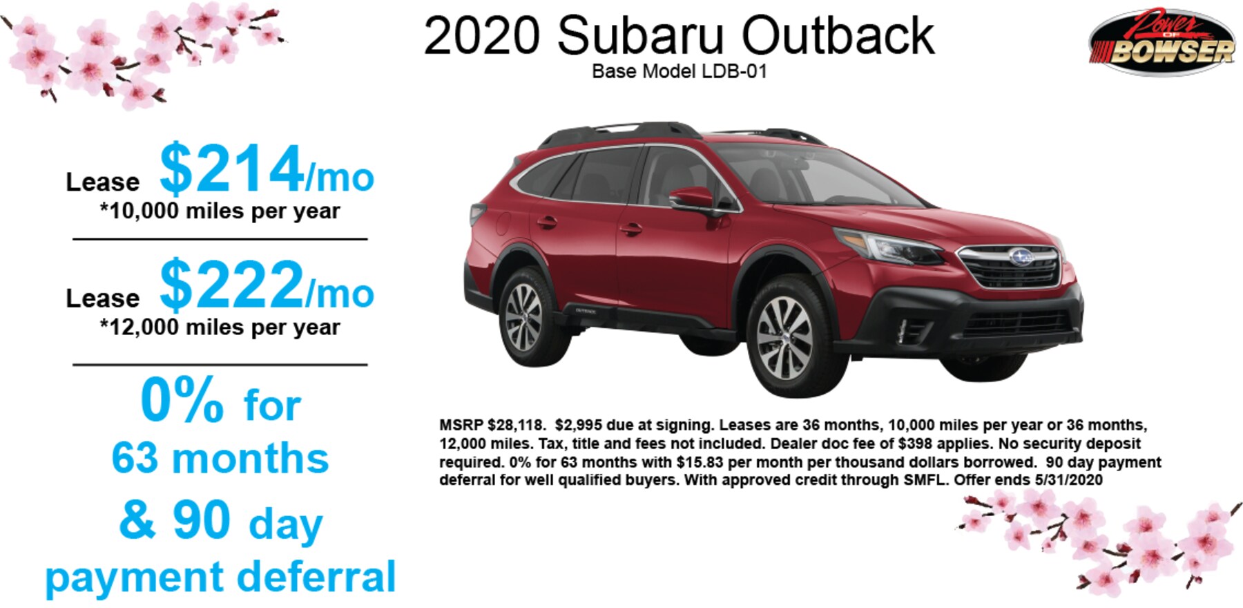 Pittsburgh Area New Subaru & Used Car Dealer | Bowser Subaru in ...