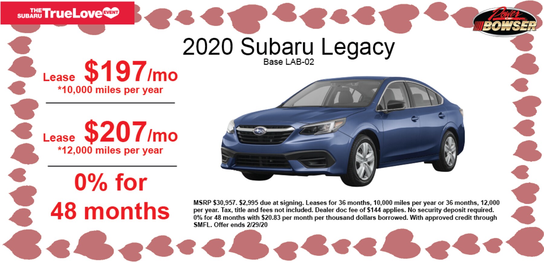 Pittsburgh Area New Subaru & Used Car Dealer | Bowser Subaru in ...