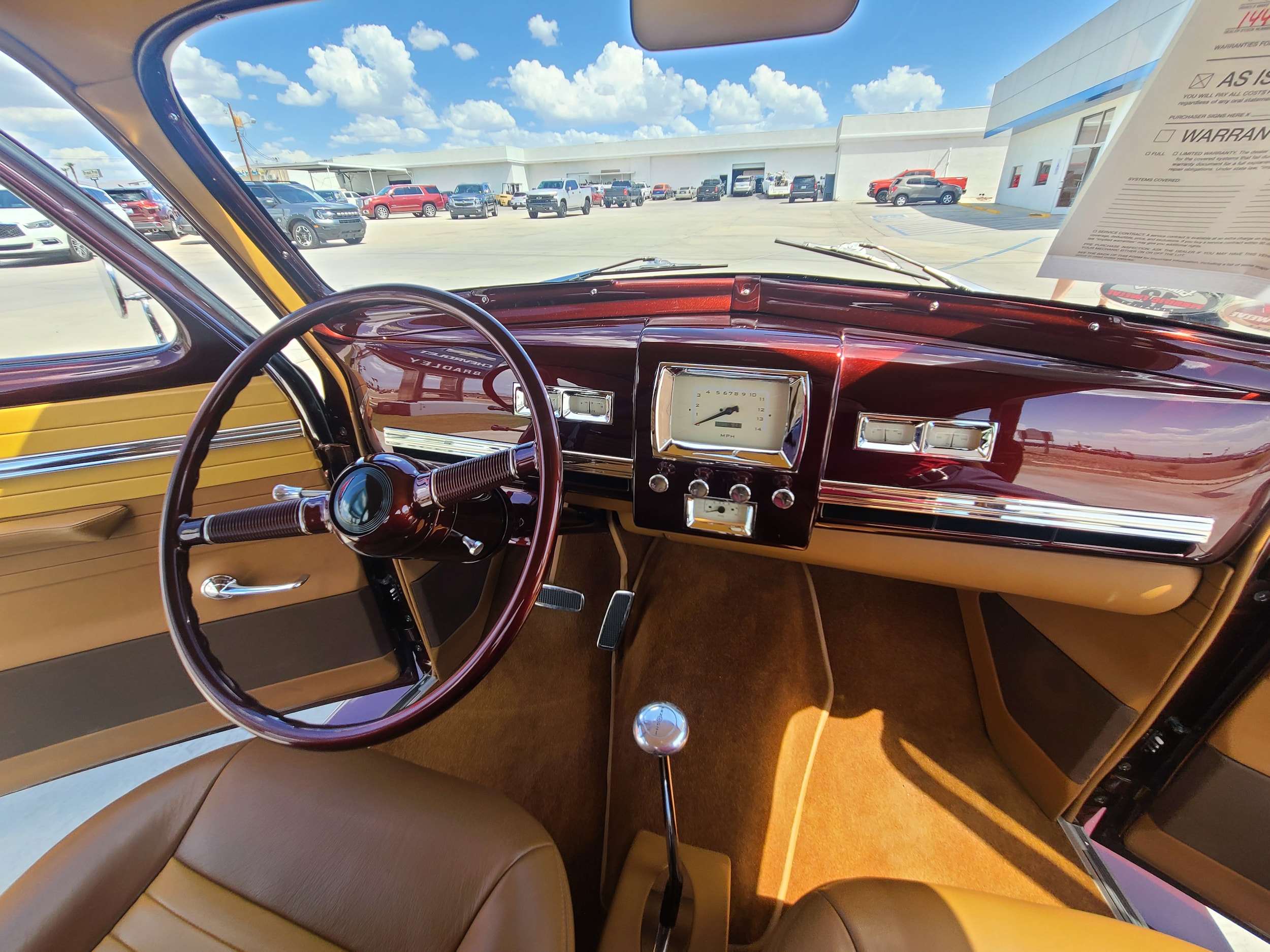 1940 Chevy Interior 350 POWERED 1940 CHEVROLET SPECIAL DELUXE