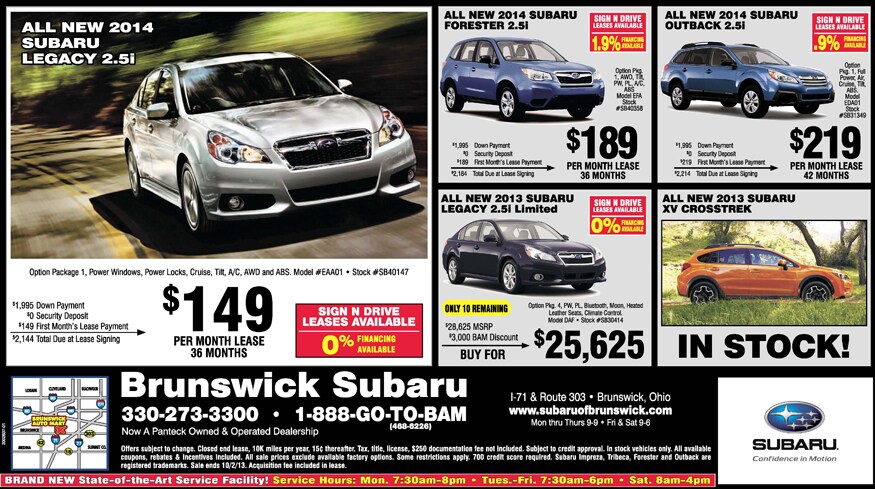 Subaru Forester For Sale in Brunswick | Forester Specials | Brunswick, Ohio