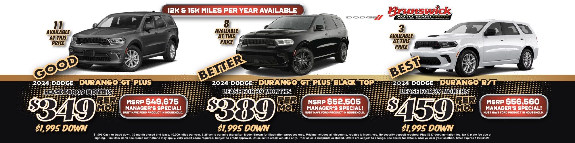Car Specials | Lease Specials Near Me | Brunswick Auto Mart