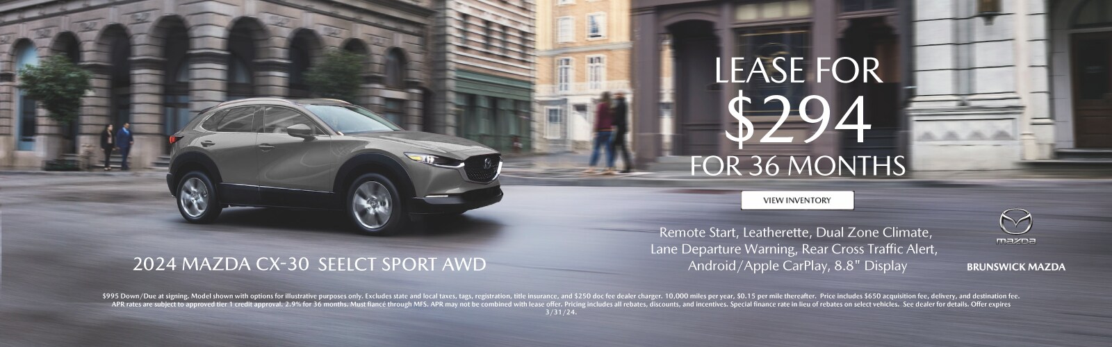 NEW MAZDA CX-30 SPECIALS | Brunswick Mazda