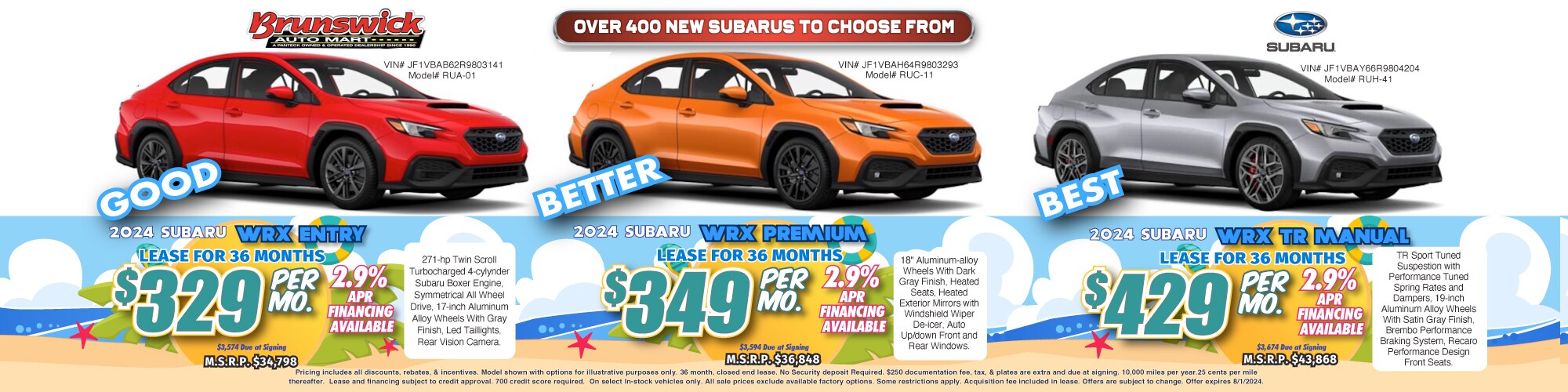 New Subaru Specials at Brunswick Subaru | Subaru Ohio
