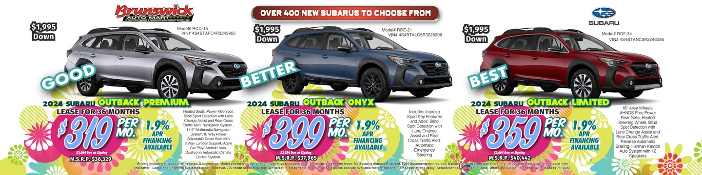 Subaru Outback For Sale in Brunswick | Outback Specials