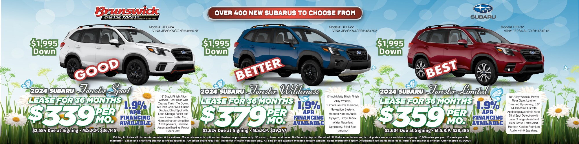 Subaru Forester For Sale in Brunswick | Forester Specials