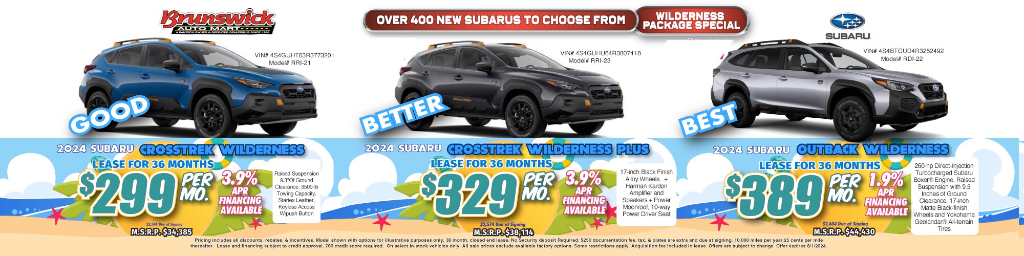 New Subaru Specials at Brunswick Subaru | Subaru Ohio