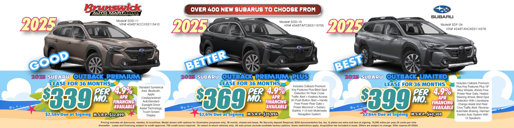 New Subaru Specials at Brunswick Subaru | Subaru Ohio