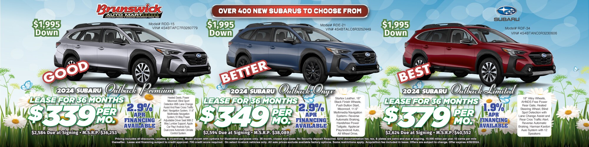 New Subaru Specials at Brunswick Subaru | Subaru Ohio
