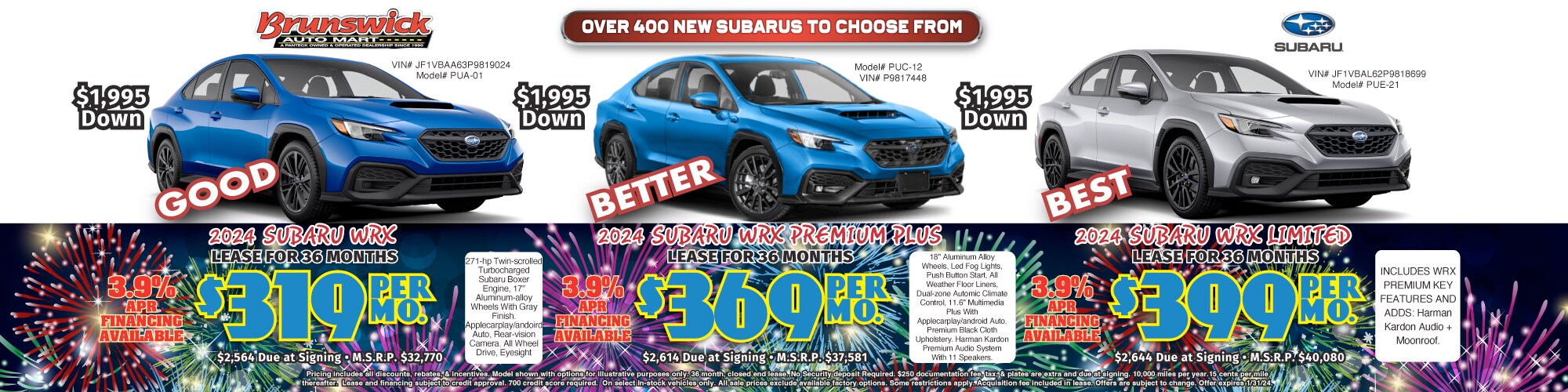 New Subaru Specials at Brunswick Subaru | Subaru Ohio