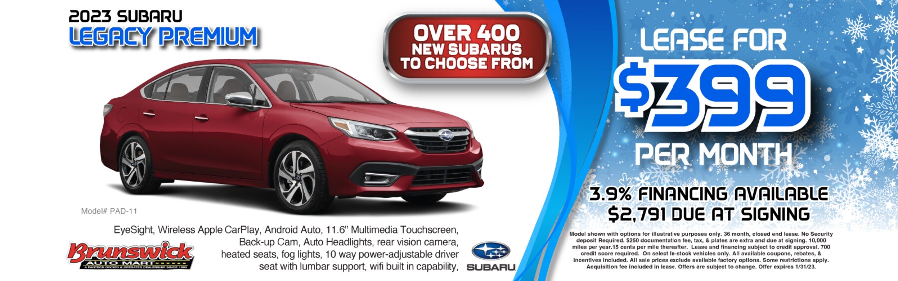 New & Used Subaru Cars for Sale near Cleveland, OH at Brunswick Subaru