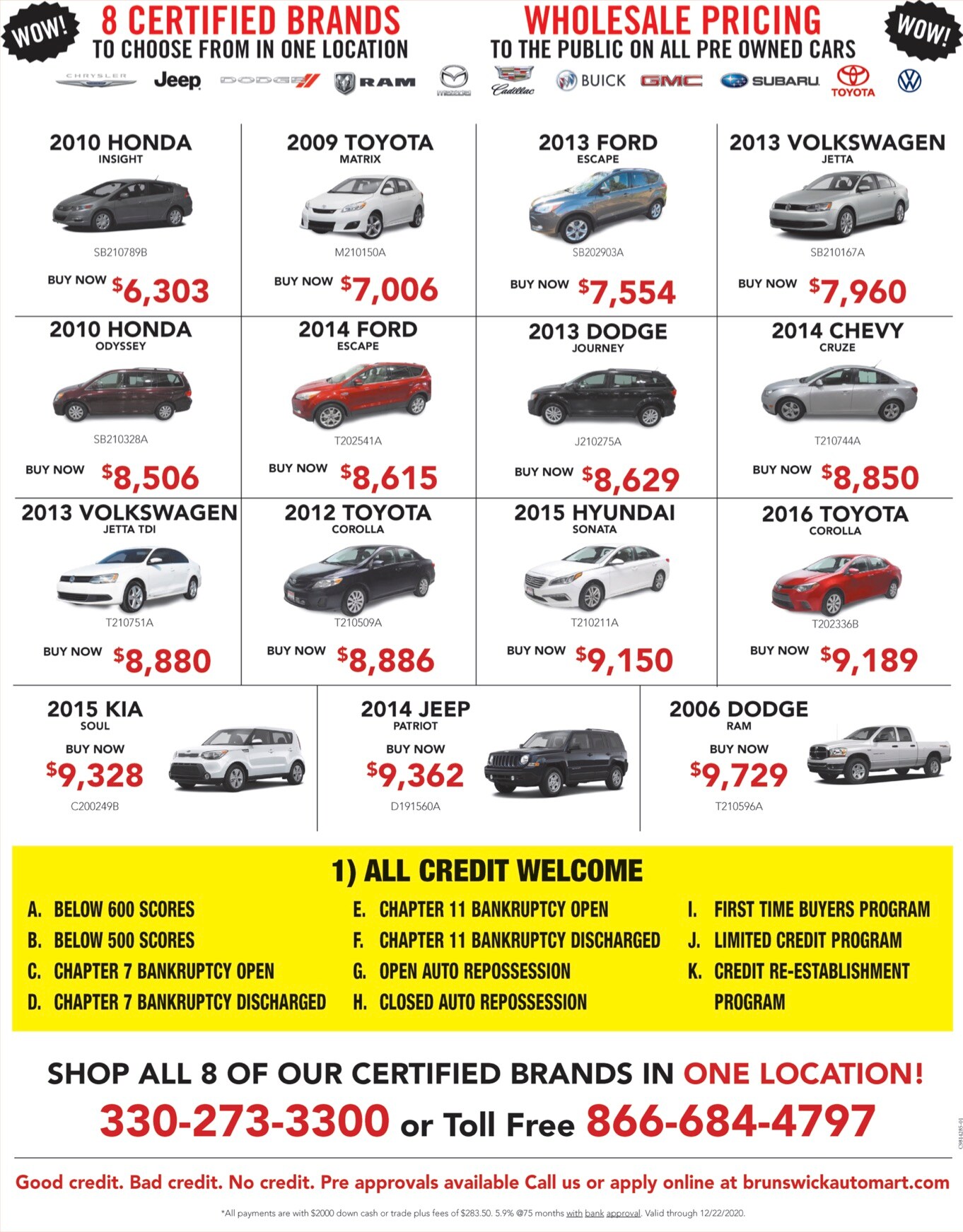 Used Vehicle Specials | Brunswick Toyota