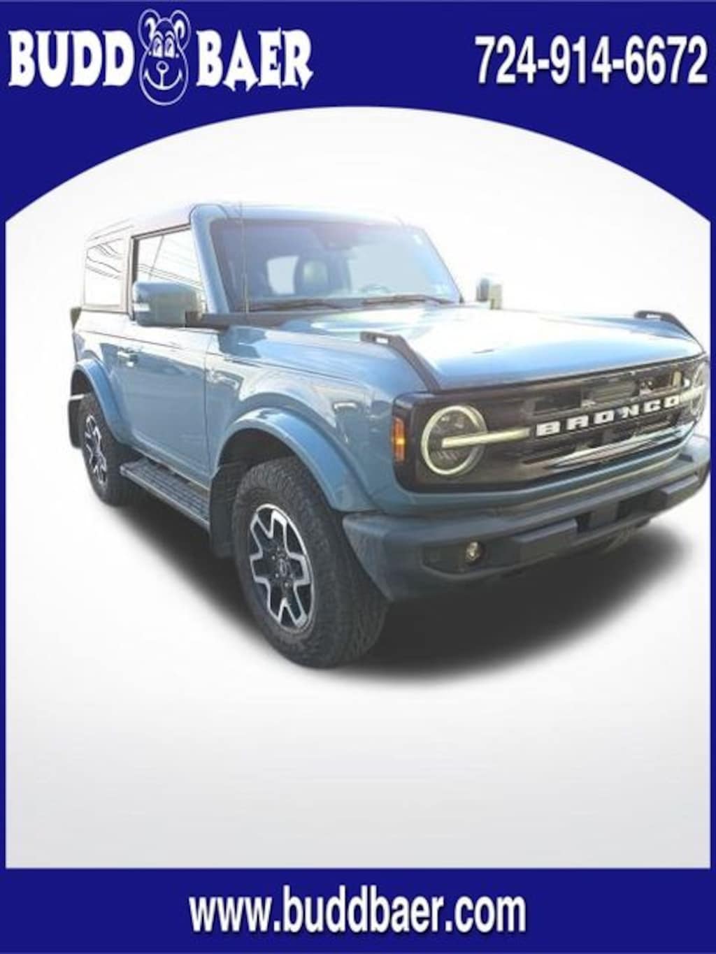 Used 2022 Ford Bronco Outer Banks For Sale in Washington, PA ...